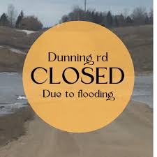 Dunning Rd is Closed at Floodway Crossing – Rural Municipality of St ...